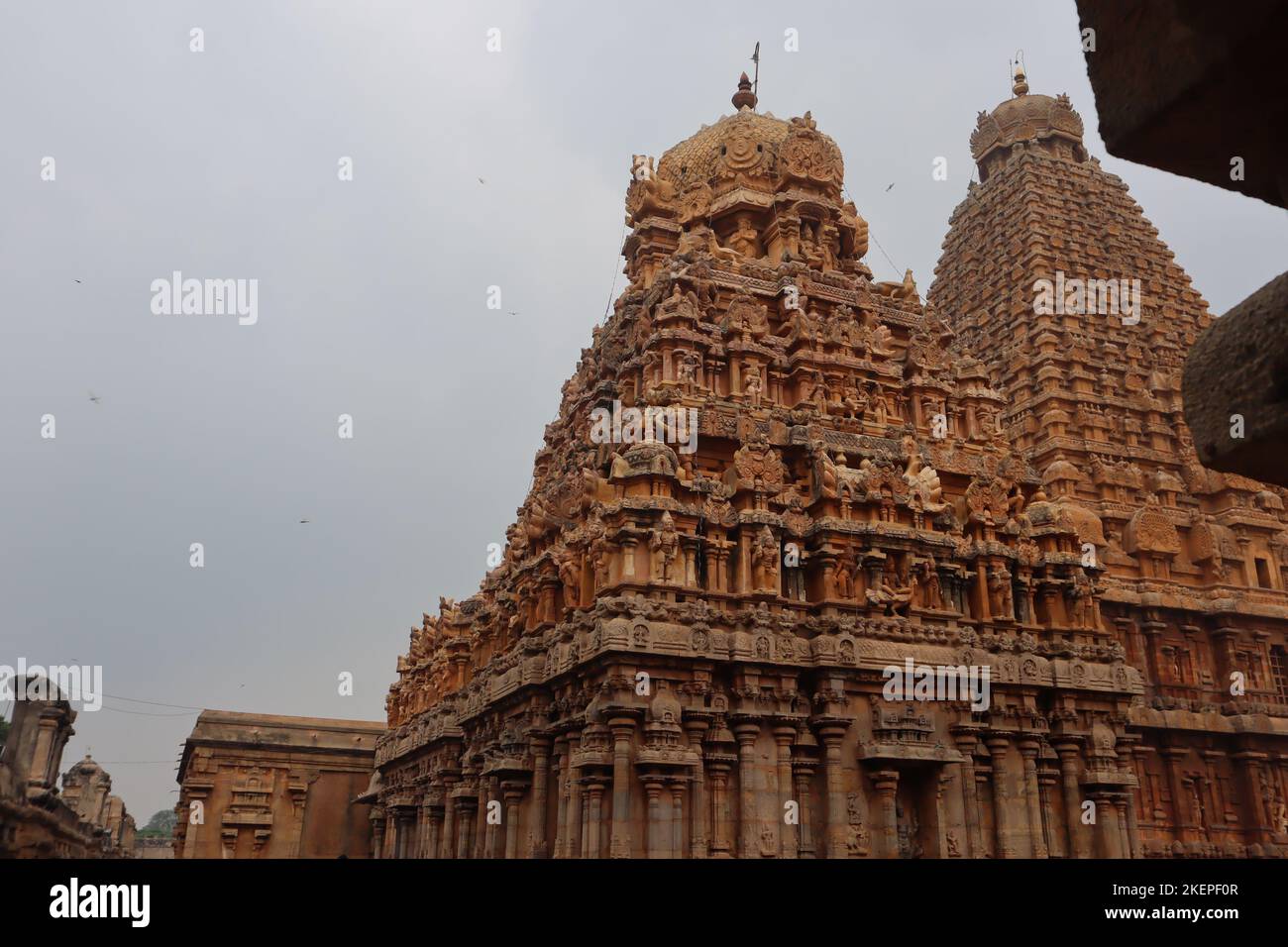 Beautiful photo of Brihadeeswarar temple in Tanjore Stock Photo - Alamy