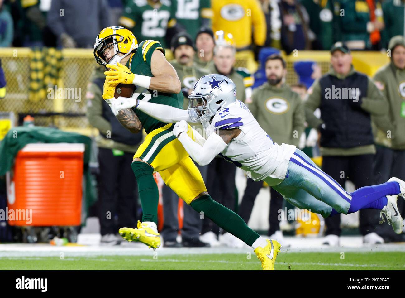 Green Bay, Wisconsin, USA. 13th Nov, 2022. Green Bay Packers wide ...
