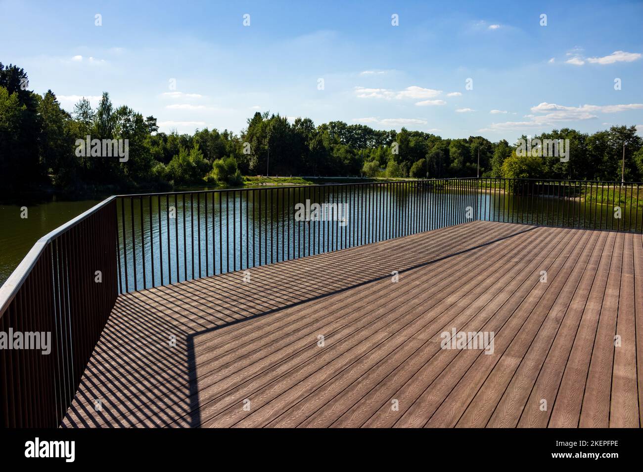 Observation Deck With Pond Pond Dipping Platforms & Jetties The Wild