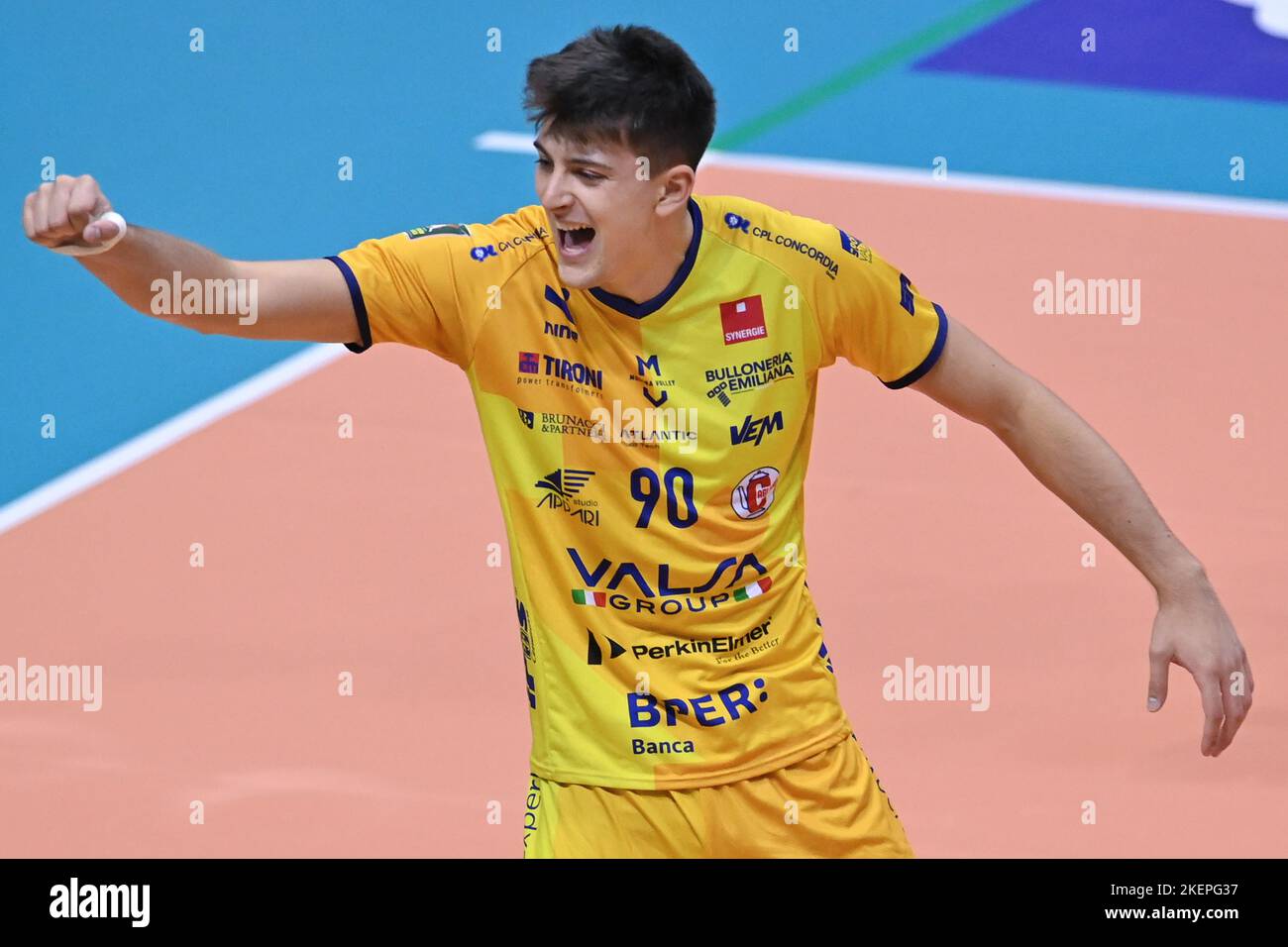 PalaEstra, Siena, Italy, November 13, 2022, Tommaso Rinaldi (Valsa ...