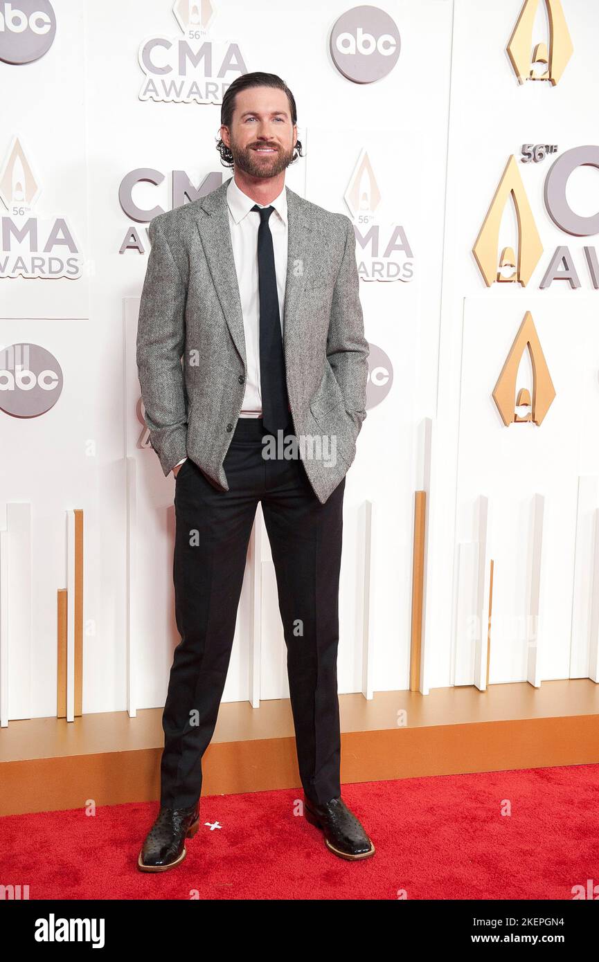 Nov. 09, 2022 - Nashville, Tennessee; USA - RILEY GREEN arrives at the ...