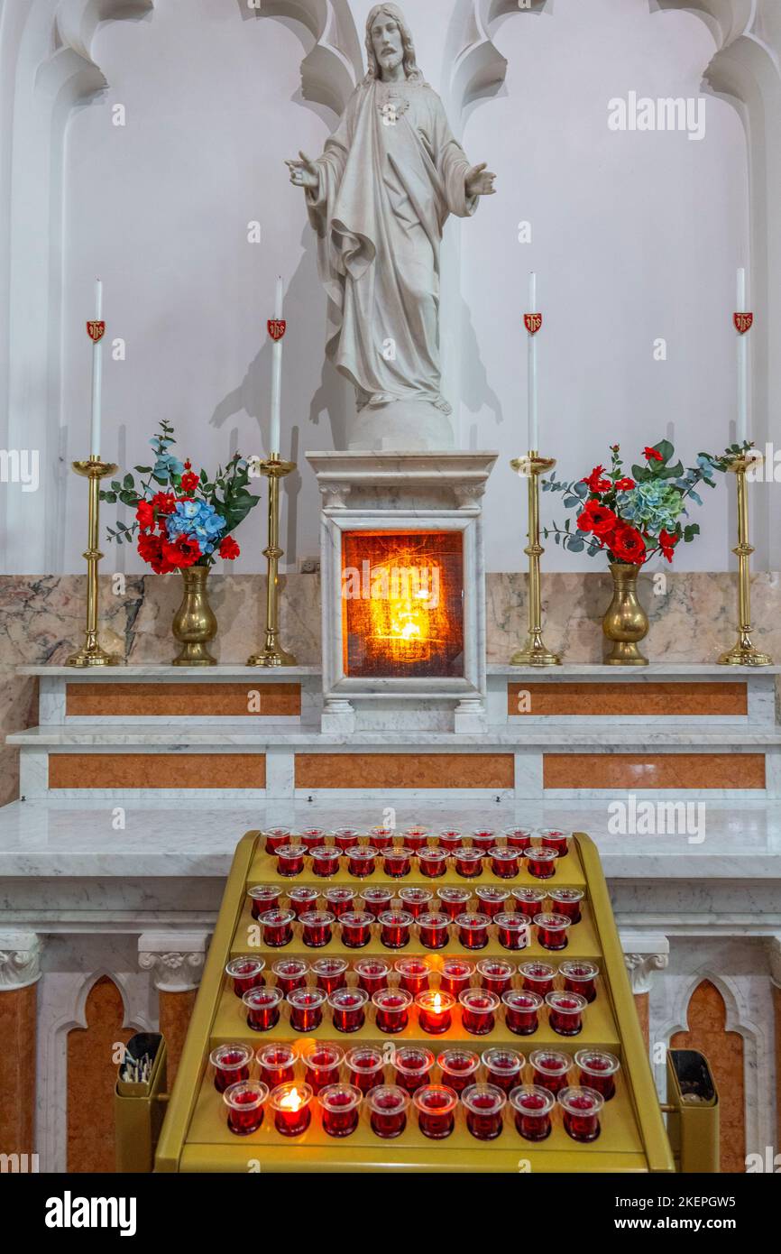 Shroud of Turin display at Saints Mary and Joseph's Catholic Cathedral ...