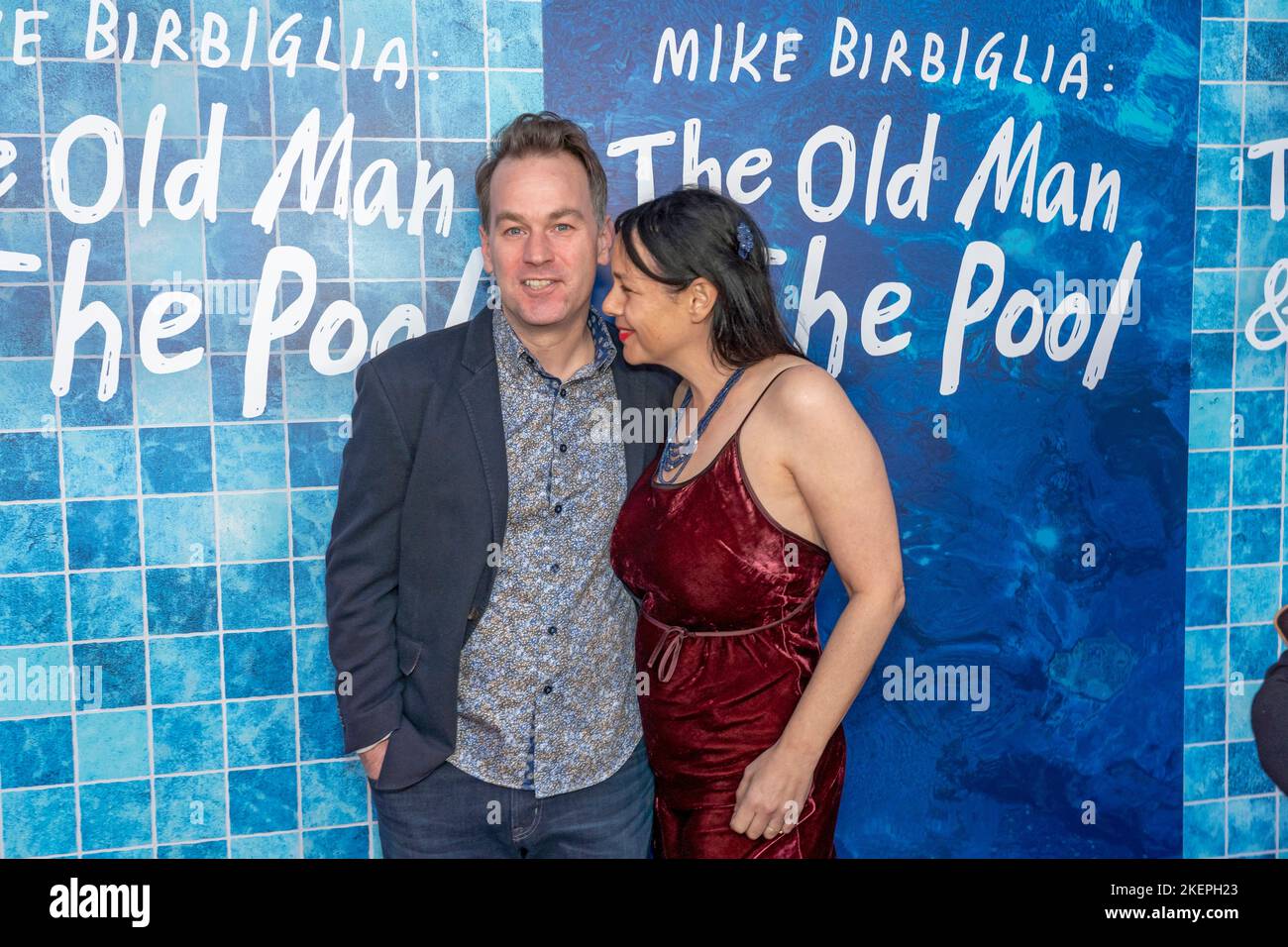 NEW YORK, NEW YORK - NOVEMBER 13: Mike Birbiglia and Jen Stein attend ...