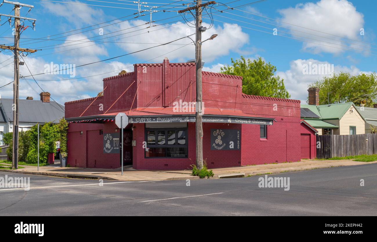 Old corner shop repurposed as a cafe and Patisserie in Armidale in ...