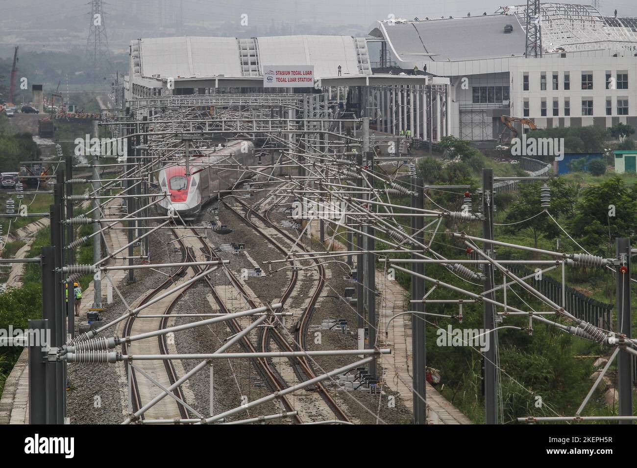November 11, 2022, Bandung, West Java, Indonesia: High Speed Train ...