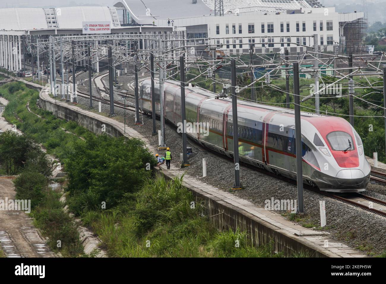 November 11, 2022, Bandung, West Java, Indonesia: High Speed Train ...