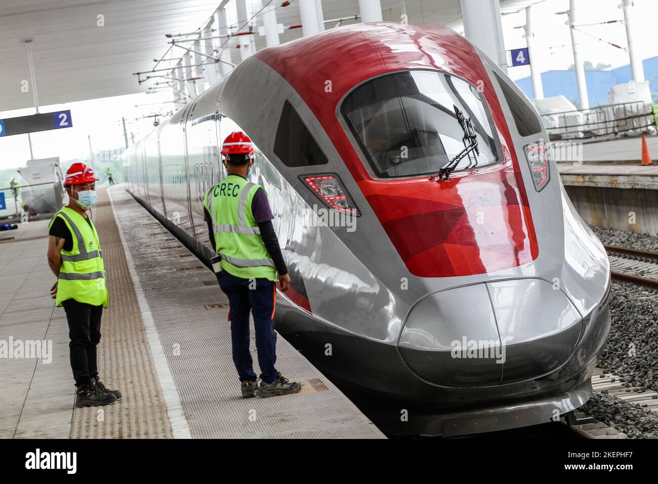 November 11, 2022, Bandung, West Java, Indonesia: High Speed Train ...