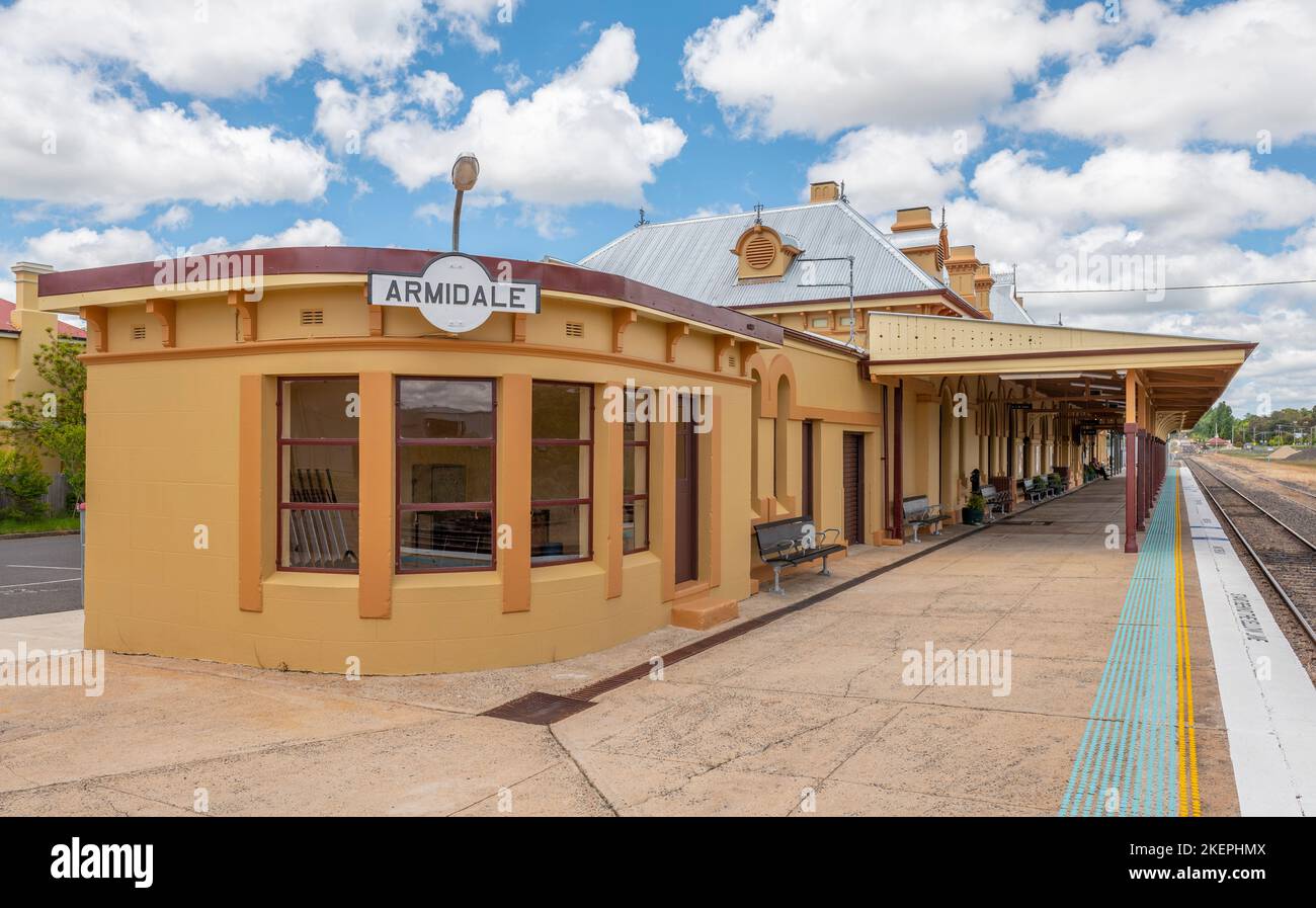 Armidale railway station is a heritage-listed railway station at 240 ...
