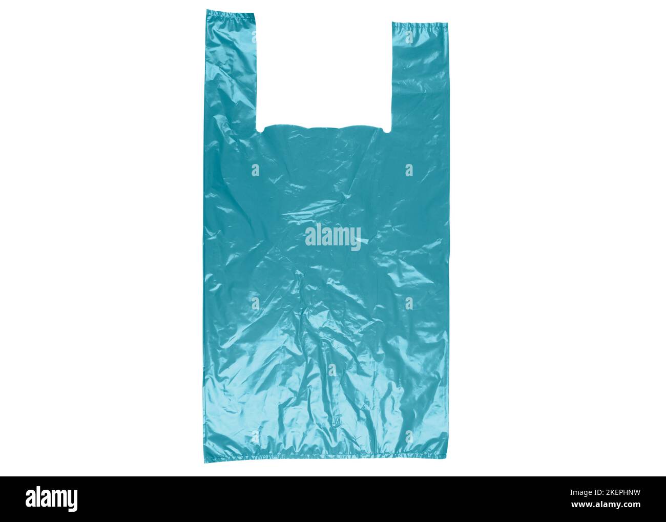 Plastic bag isolated on white background. Empty plastic bag isolated ...