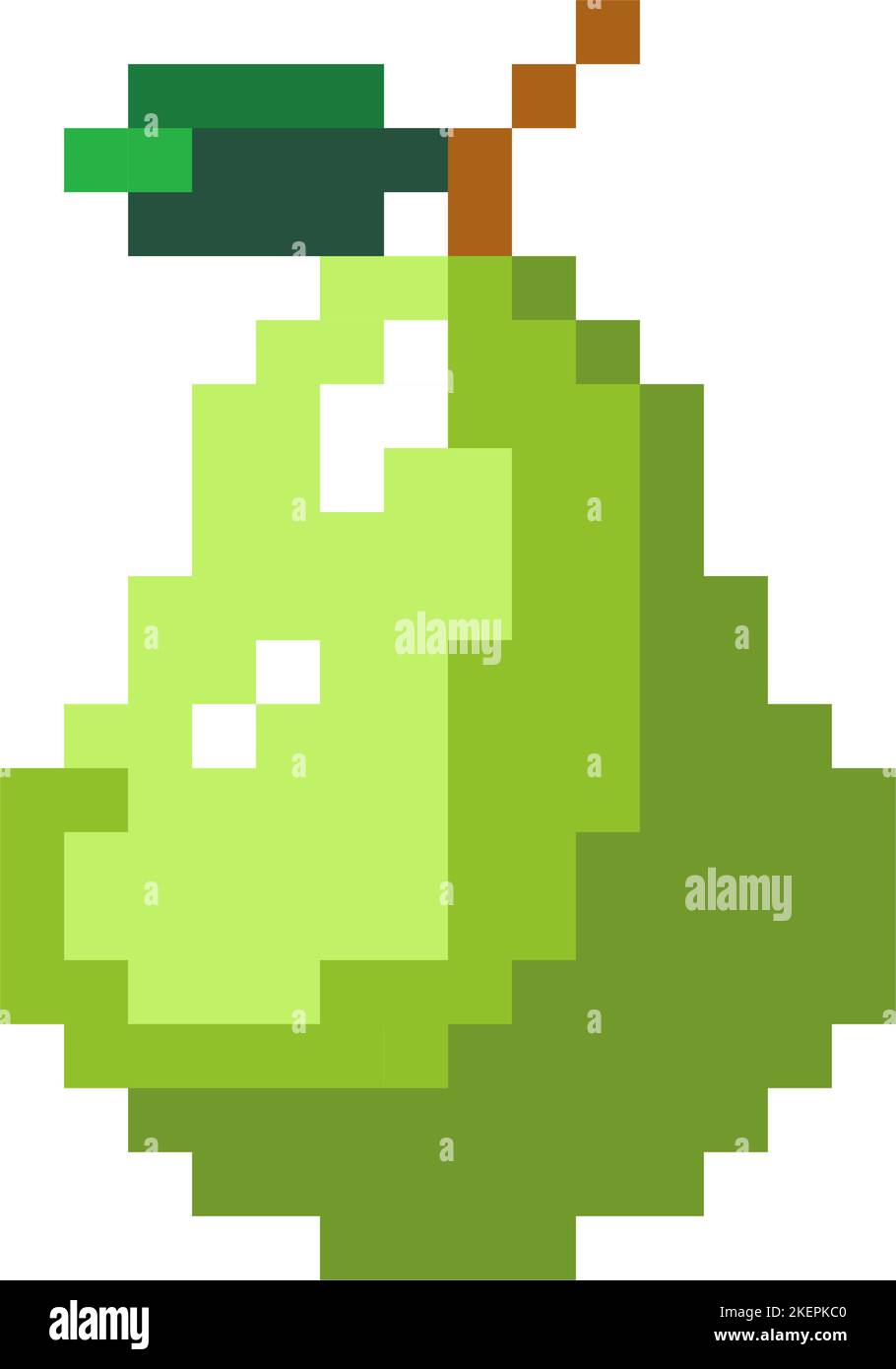 Fruit pixels Stock Vector Images - Alamy