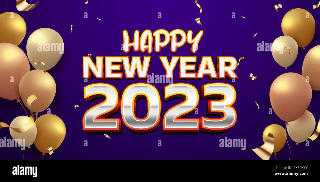 2023 3d realistic gold Stock Vector Images - Alamy