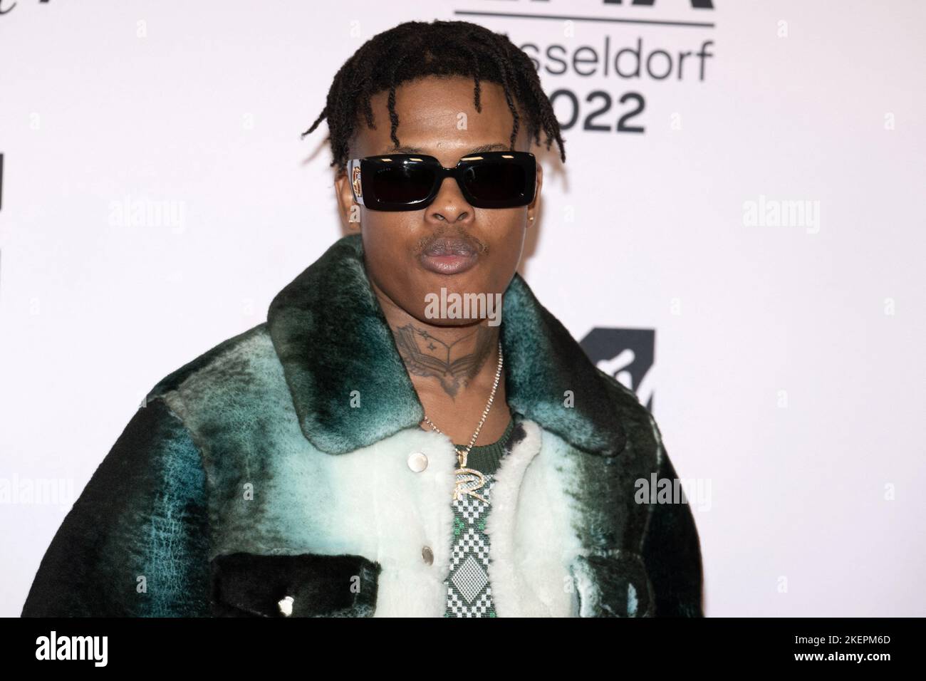 Nasty C arrives at Nachtresidenz during the MTV Europe Music Awards ...