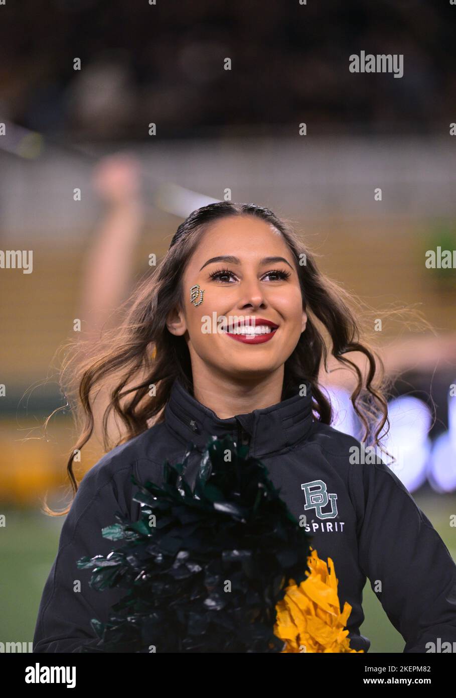 Waco, Texas, USA. 12th Nov, 2022. Baylor Bears cheerleaders before the ...
