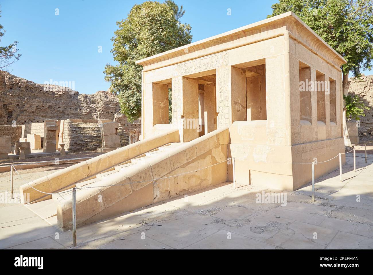 Karnak temple egypt reconstruction hi-res stock photography and images ...