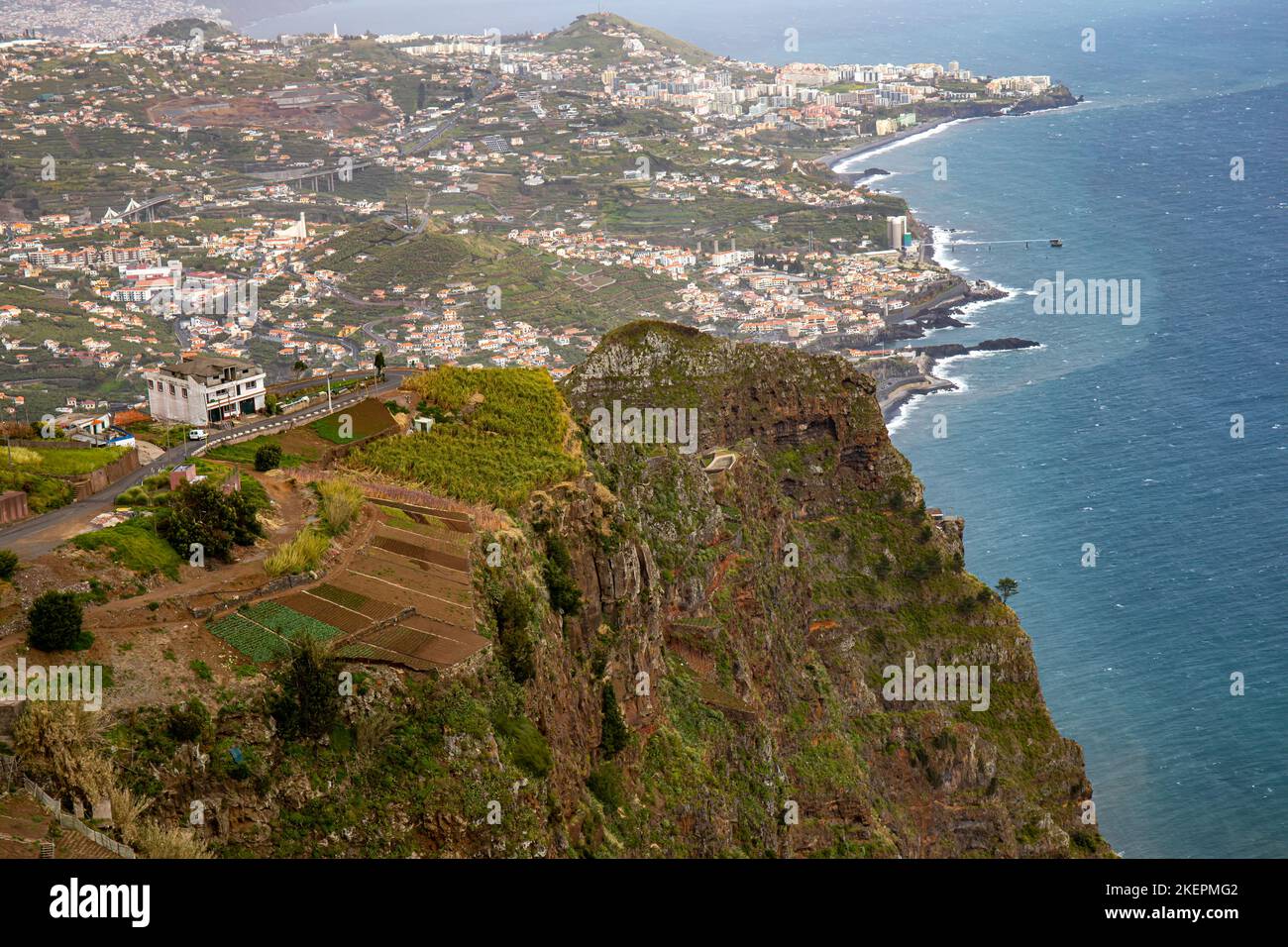 Funchal capital city on Madeira island Stock Photo - Alamy