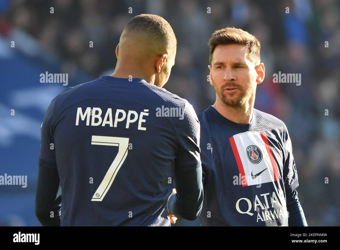 Lionel messi november 2022 paris hi-res stock photography and images ...