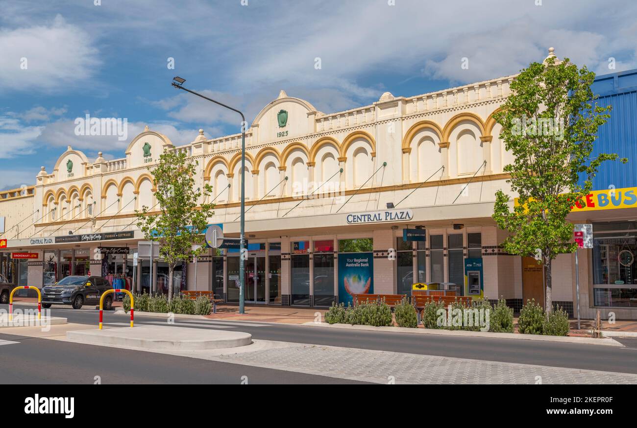 The Central Plaza building in Inverell, northern new south wales ...