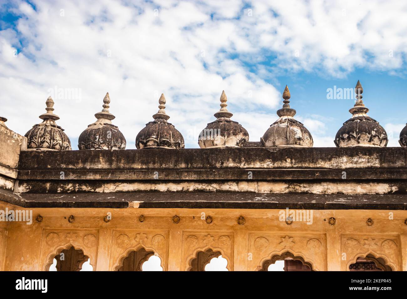 temple dome many with bright blue sky from flat angle Stock Photo - Alamy