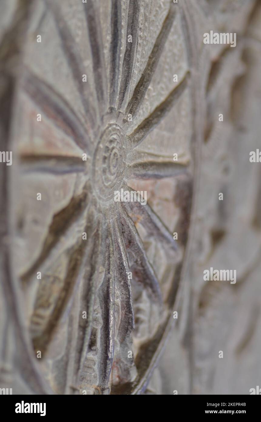 Ornament stone Angkor Wat Cambodia ruin historic khmer temple Stock ...