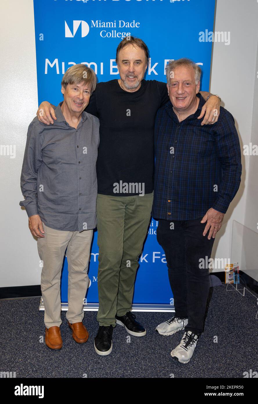 MIAMI, FL - NOV 13: Dave Barry, Kevin Nealon and Alan Zweibel are seen ...