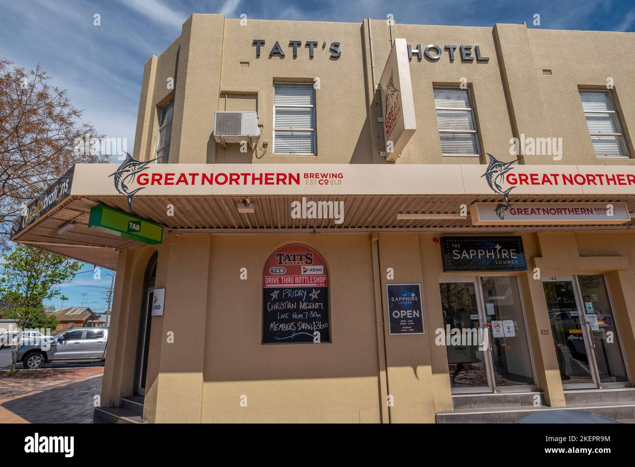 The Tatts Hotel is a long-established pub in the main street of ...