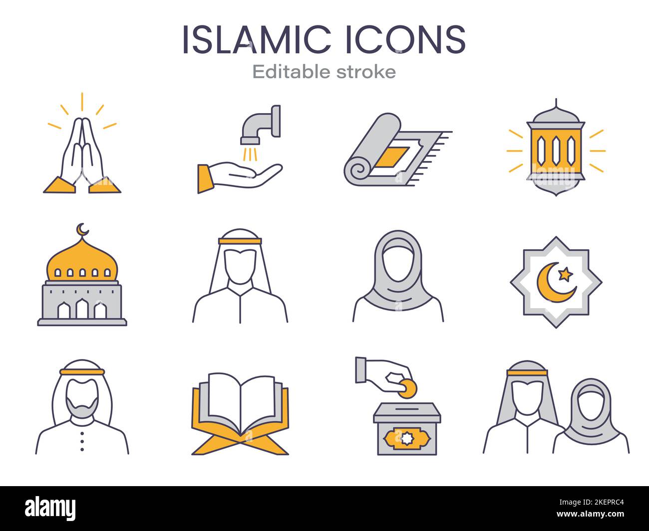 Manuscript arabic Stock Vector Images - Alamy