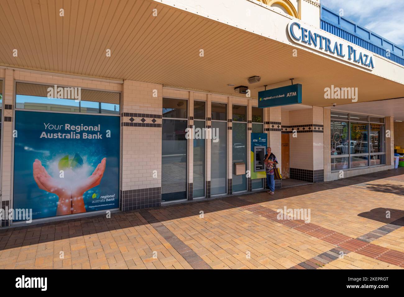 The Regional Australia Bank at the Central Plaza in Inverell, northern ...