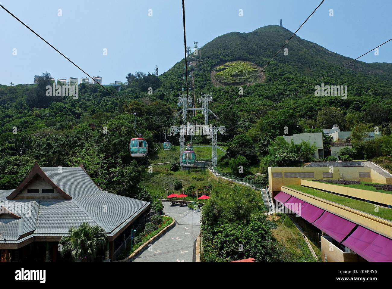 Exterior architecture of Rides and Roller coasters at Animal amusement ...