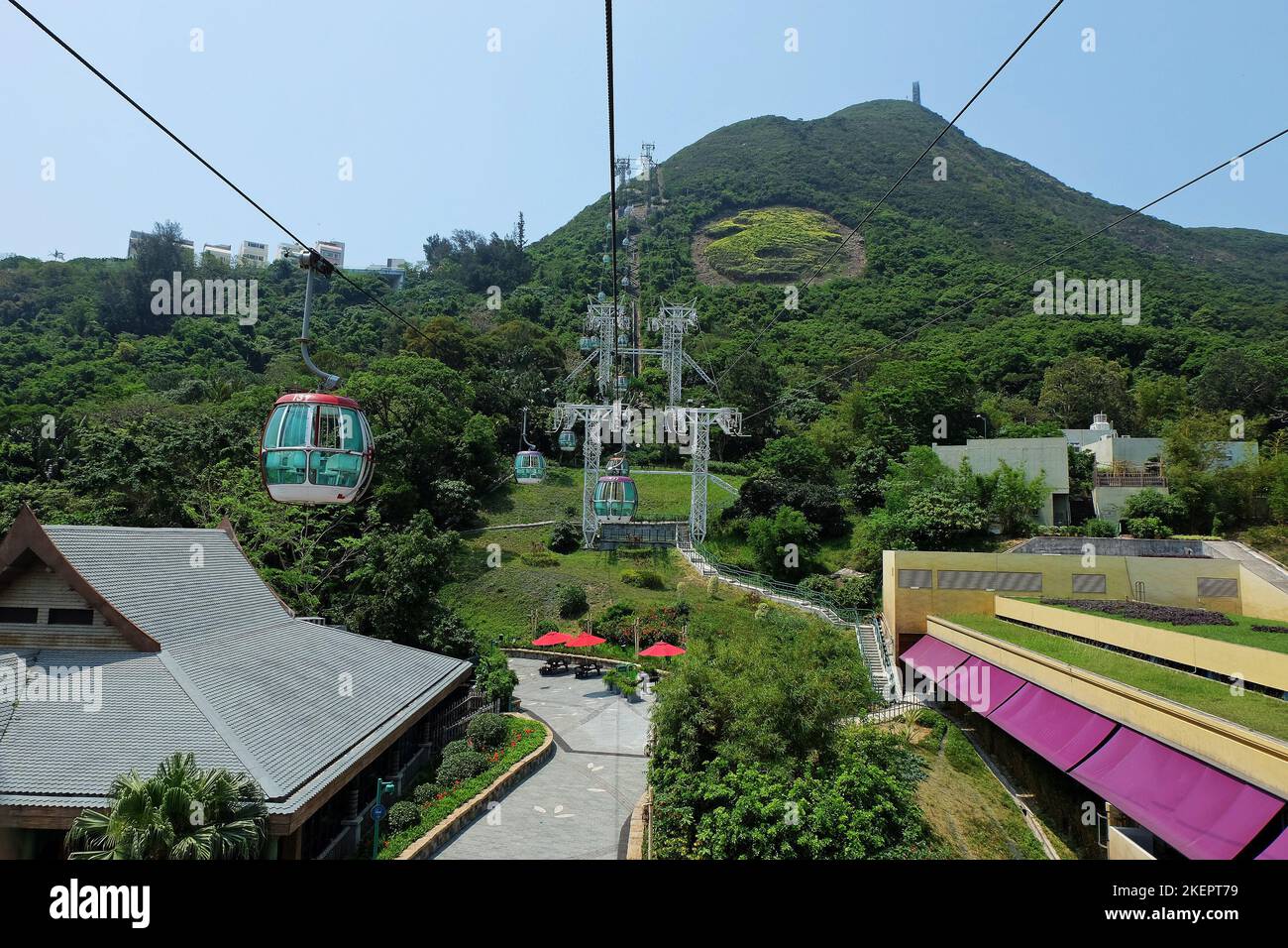 Exterior architecture of Rides and Roller coasters at Animal amusement ...