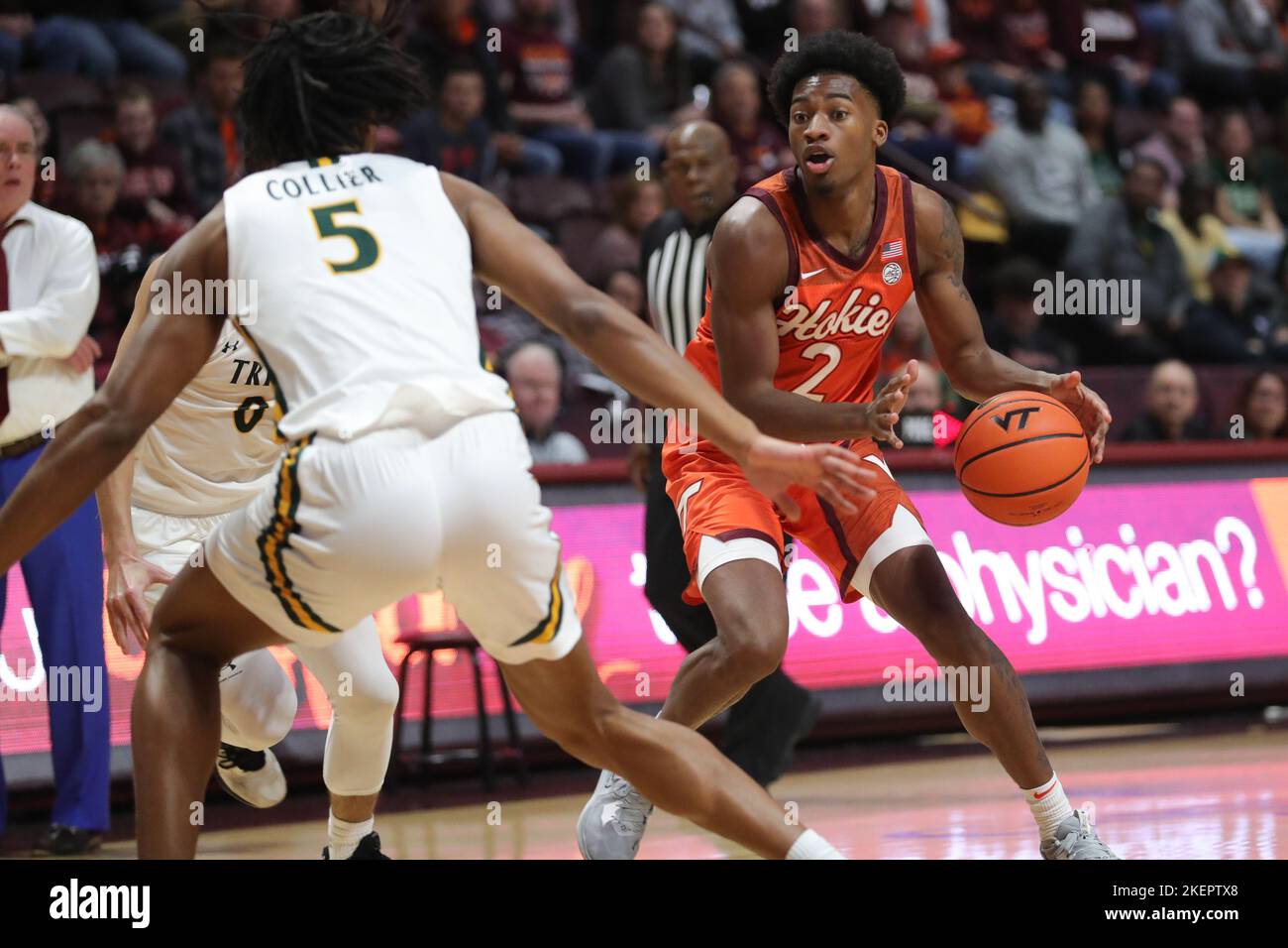 November 13, 2022: Virginia Tech Hokies guard Michael Collins Jr. (2 ...