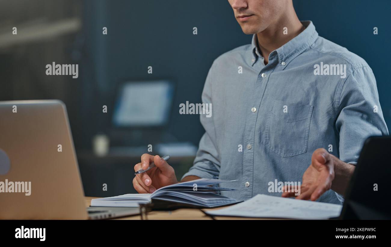 young man using a digital tablet and laptop Stock Photo - Alamy