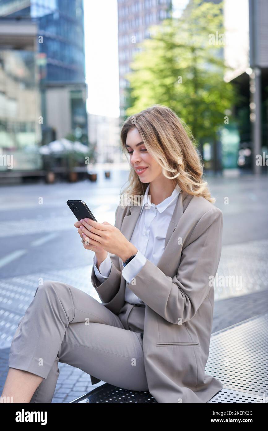 Female interview outfit hi-res stock photography and images - Alamy