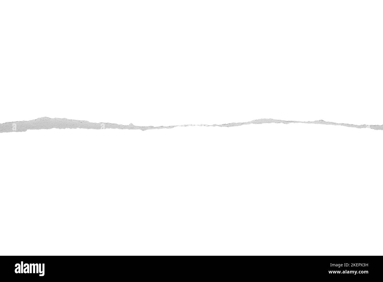 Torn White Paper Edge