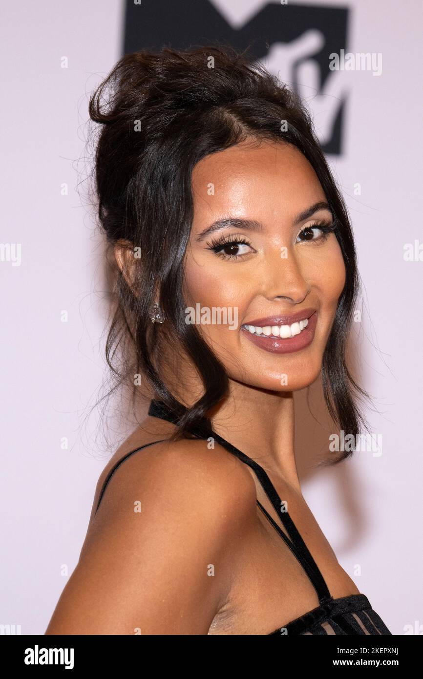 Dusseldorf, Germany. 13th Nov, 2022. Maya Jama arrives at Nachtresidenz ...