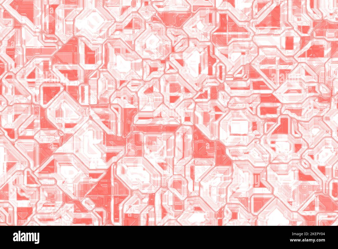 cute red digital crystalline template computer graphics texture or ...