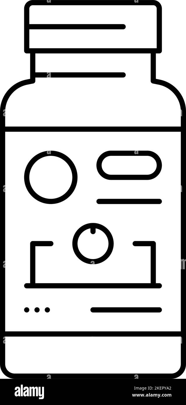 extract blueberry line icon vector illustration Stock Vector Image ...