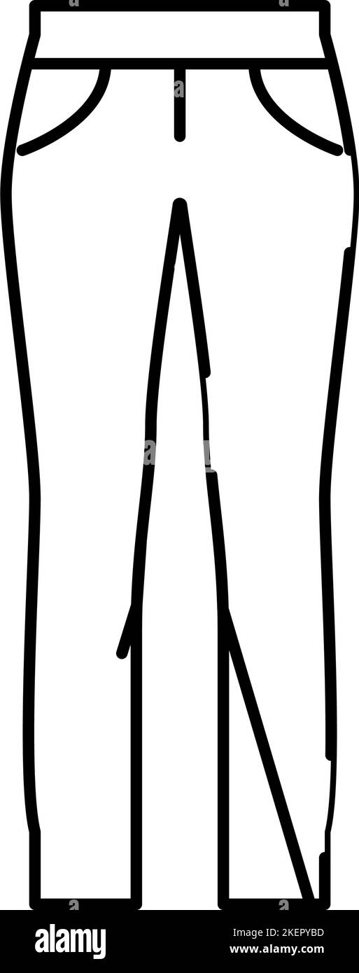 Woman low rise jeans hi-res stock photography and images - Alamy