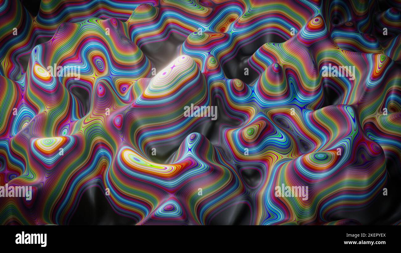 Abstract background - 3D Illustration Stock Photo - Alamy