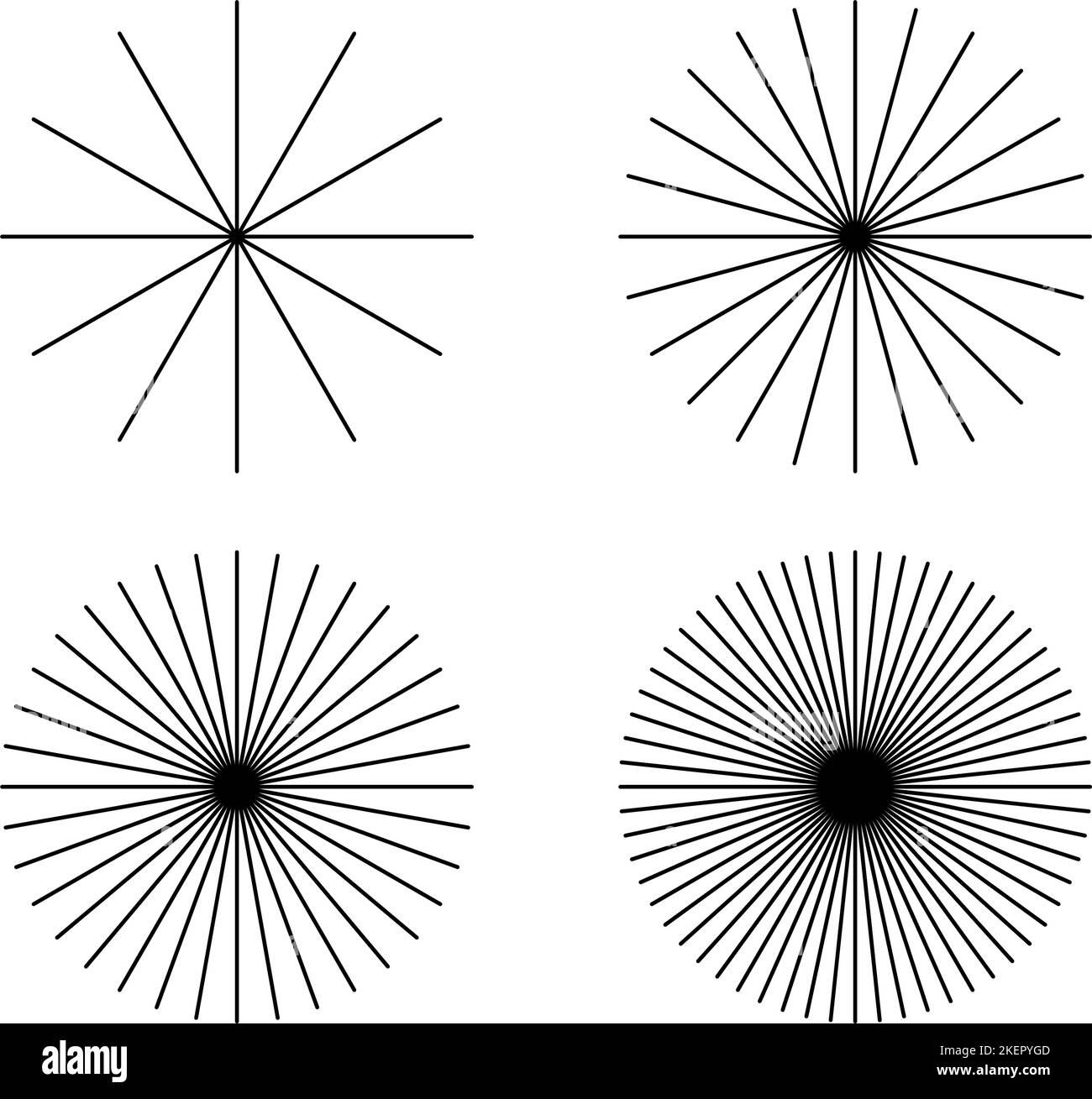 Radial circle lines. Circular radiating lines geometric element. Sun ... Radial circle lines. Circular radiating lines geometric element. Sun ...