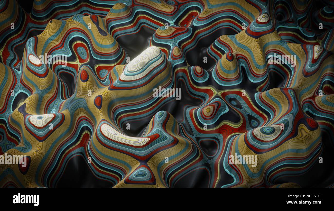 Abstract background - 3D Illustration Stock Photo - Alamy