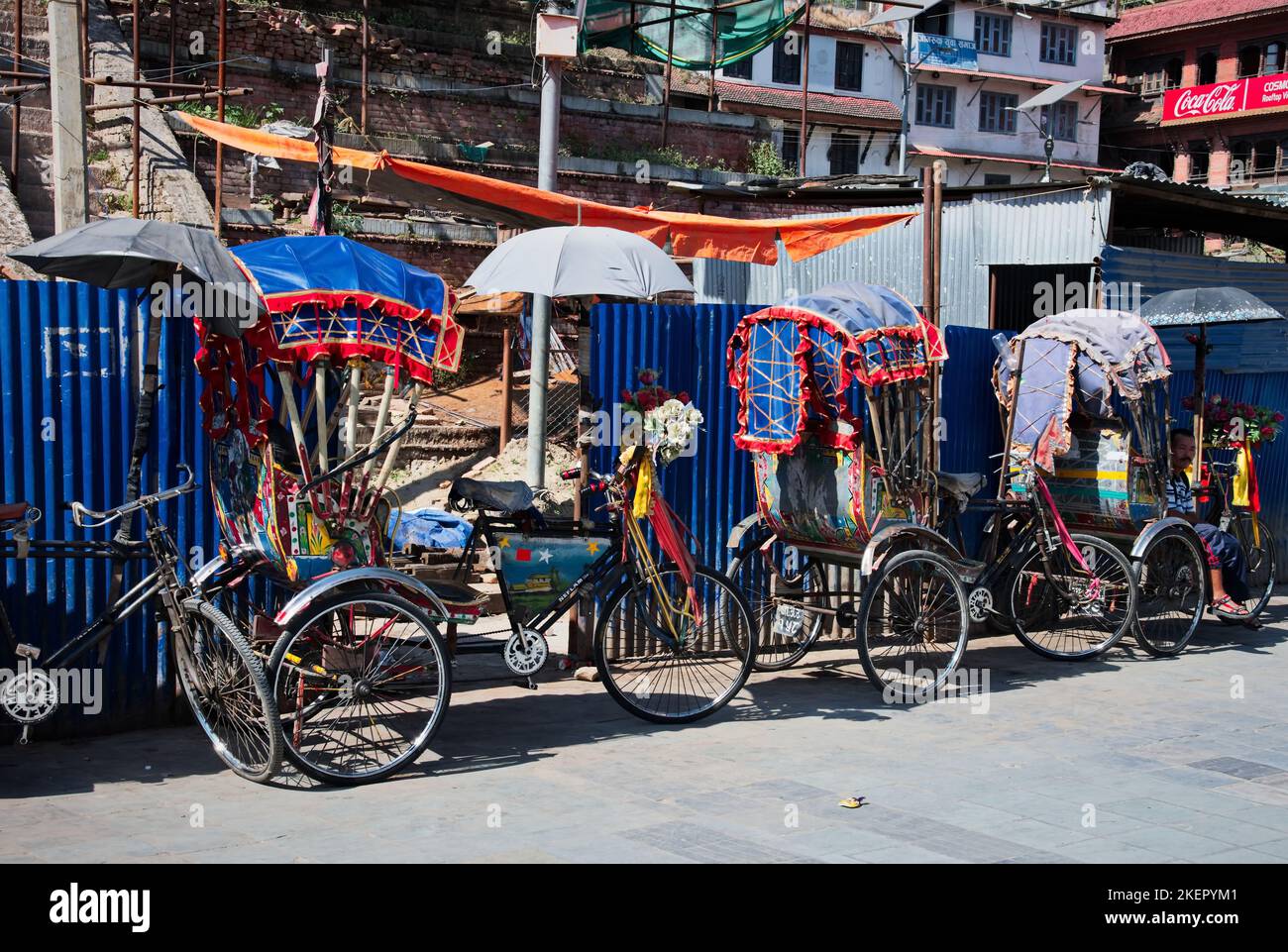 Riksha - one of the best type of transportation in Kathmandu city ...