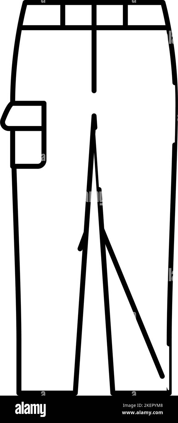 Unisex trousers Black and White Stock Photos & Images - Alamy