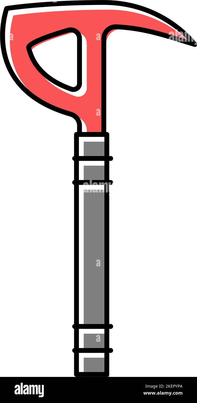 crash axe tool color icon vector illustration Stock Vector Image & Art ...