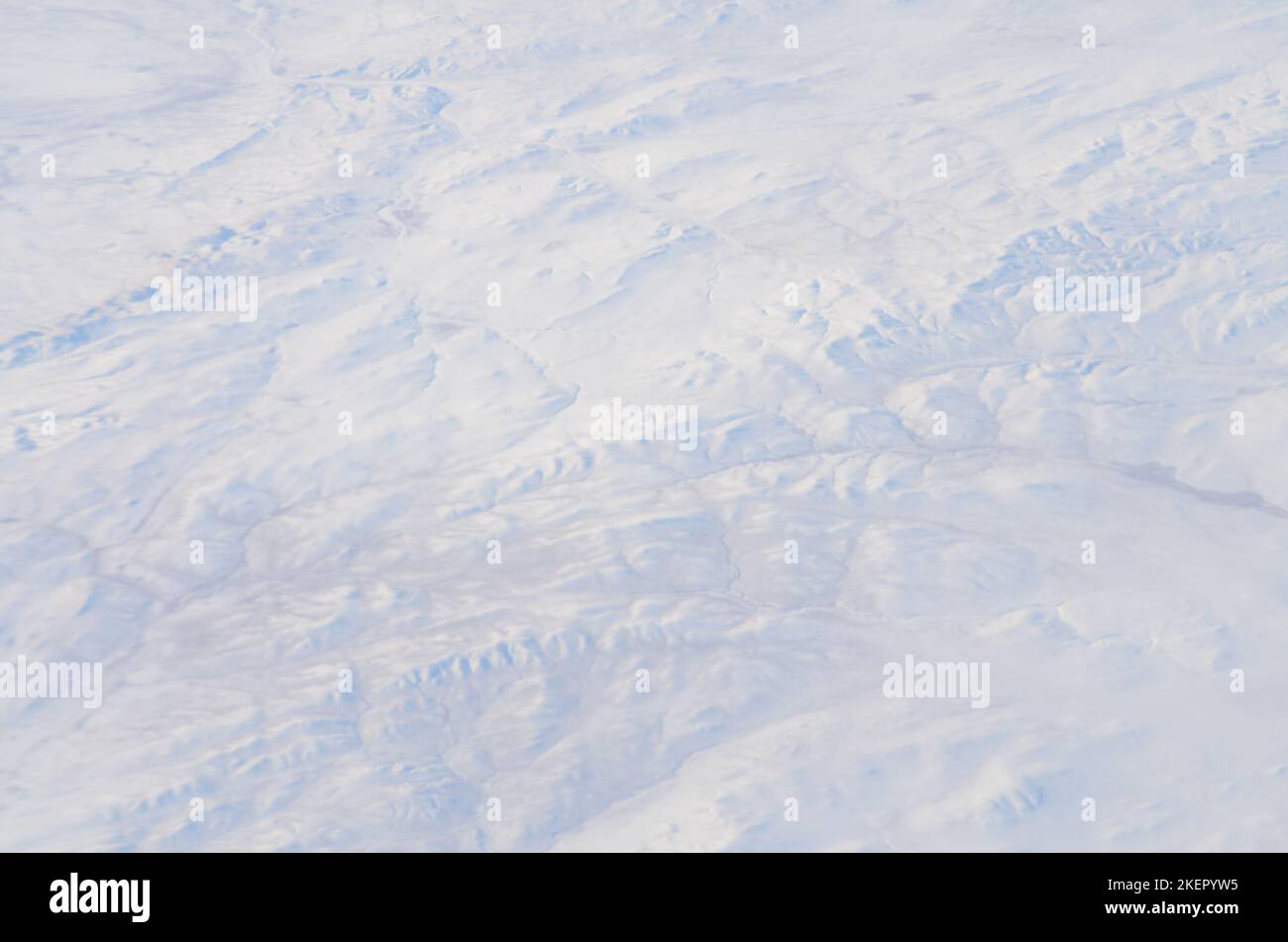 Iced Earth land surface top satelite view Stock Photo - Alamy
