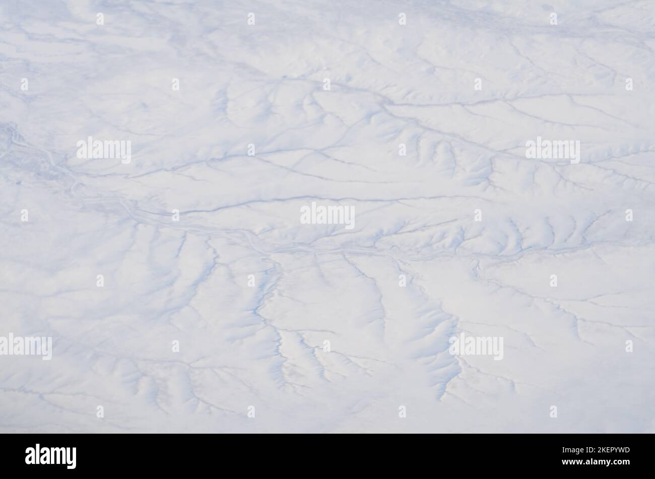 Iced Earth land surface top satelite view Stock Photo - Alamy
