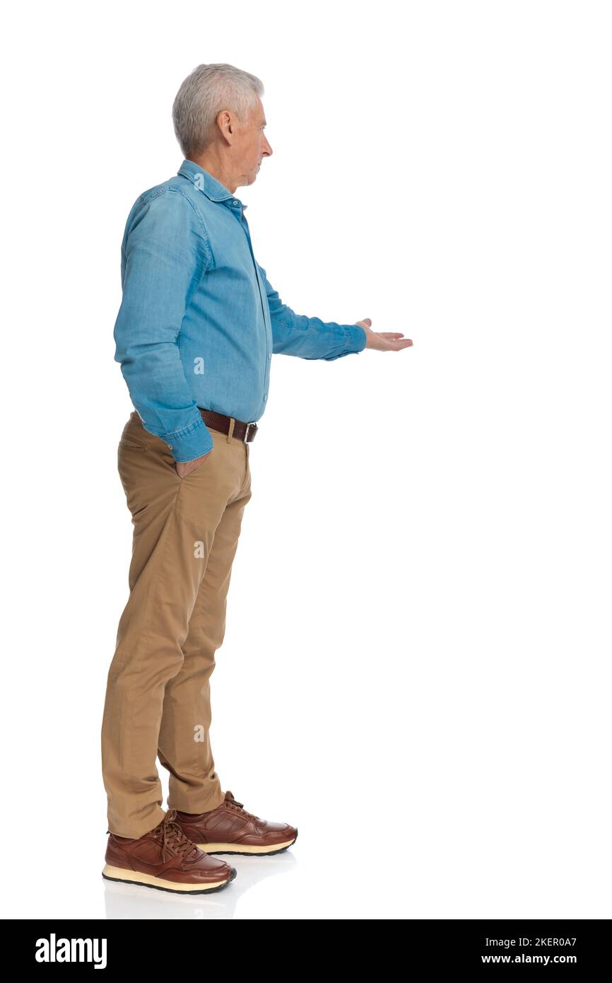 Front side view hand Cut Out Stock Images & Pictures - Alamy