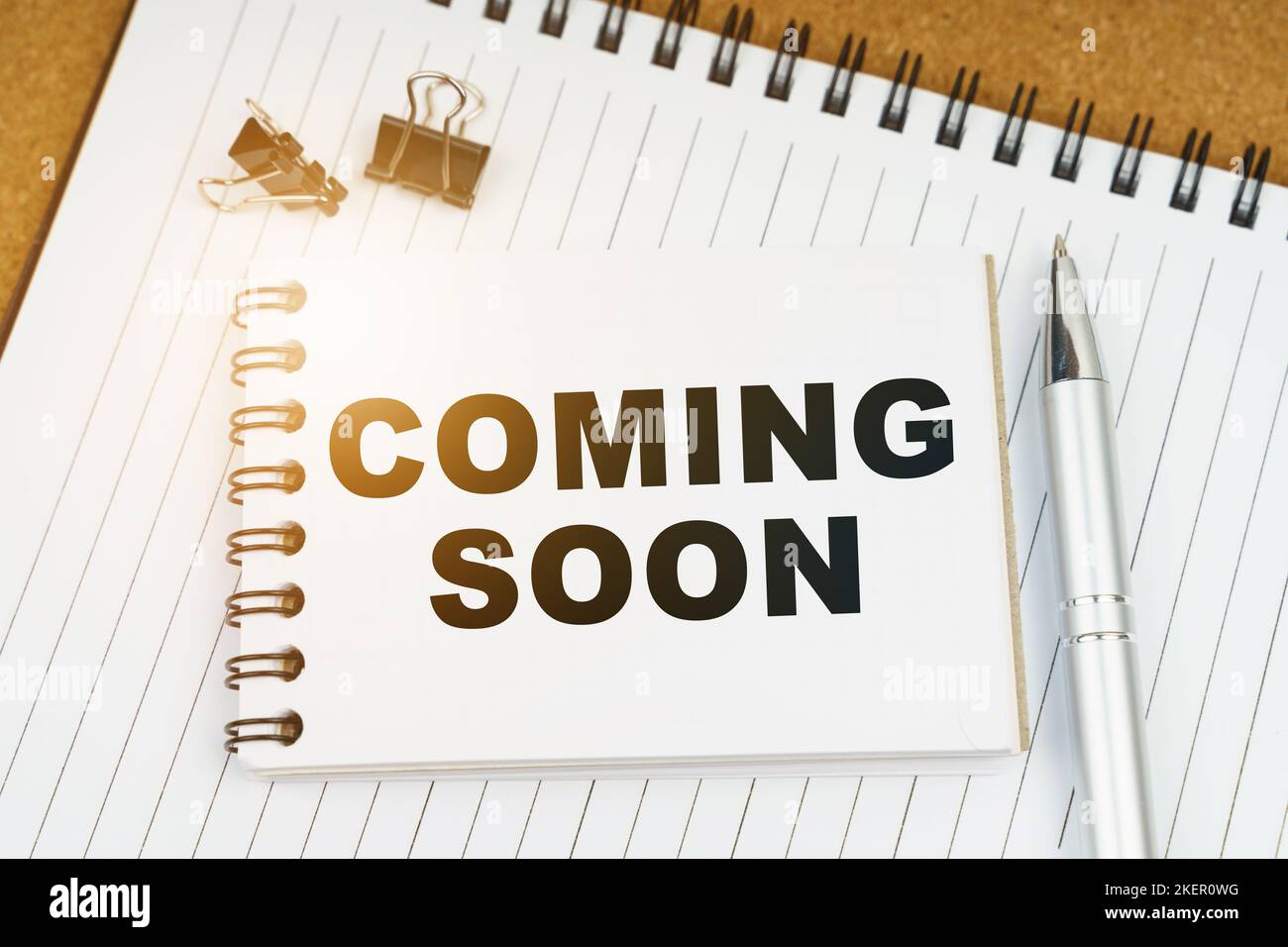 Coming soon text animation hi-res stock photography and images - Alamy