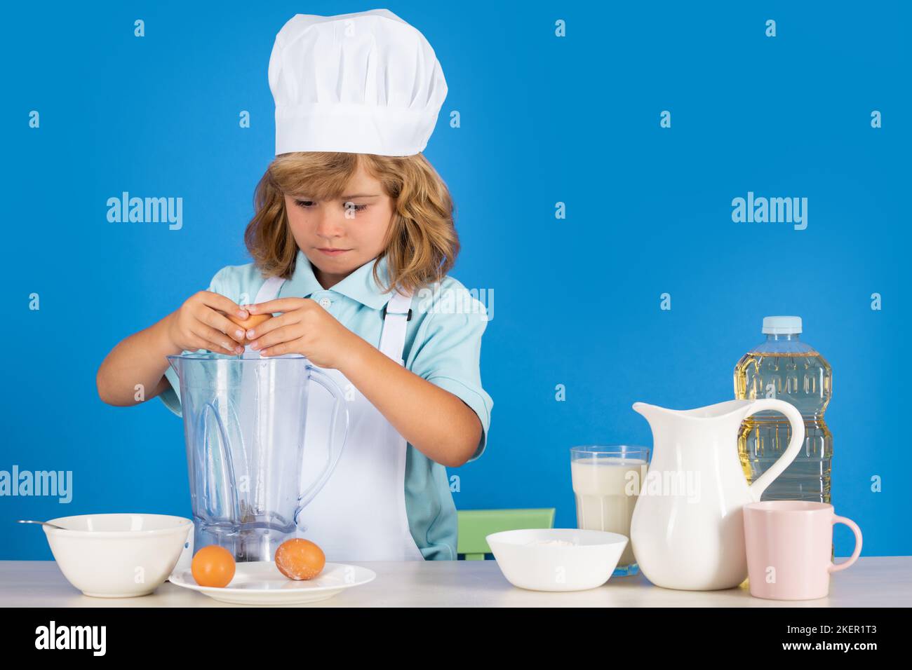 Child uniform eating breakfast hi-res stock photography and images - Alamy