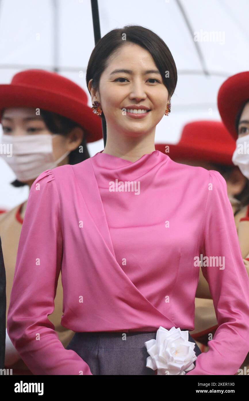 Hyogo, Japan. 13th Nov, 2022. Presenter Masami Nagasawa (Japanese ...