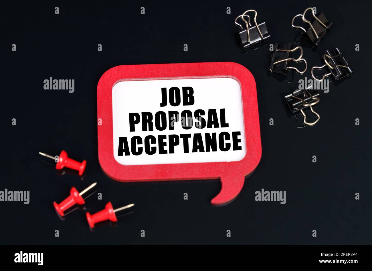 Economy and business concept. On a black surface, office supplies and a ...